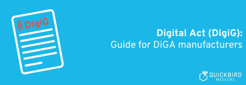 The Digital Act (DigiG): Guide for DiGA manufacturers