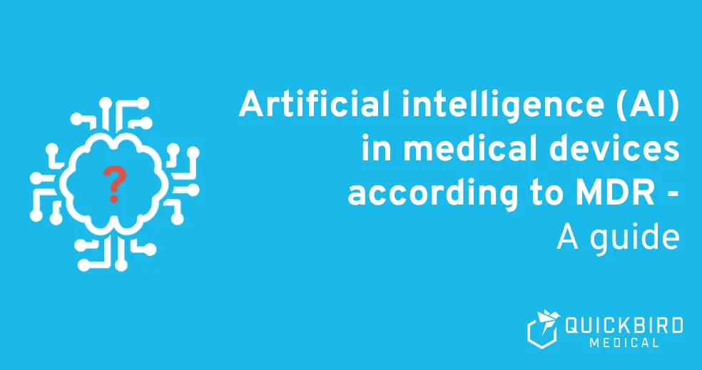 Artificial intelligence (AI) in medical devices - MDR guidelines